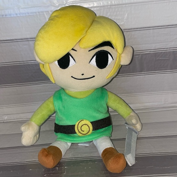 Nintendo | Toys | Nintendo Legend Of Zelda Toon Link 8 Plush Figure The ...